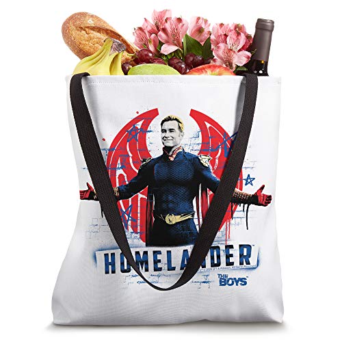 The Boys Homelander Graffiti Tote Bag