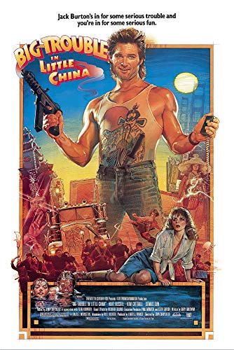 Big Trouble In Little China - Movie Poster (Regular Style) (Size: 24 x 36 inches)