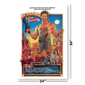 Big Trouble In Little China - Movie Poster (Regular Style) (Size: 24 x 36 inches)