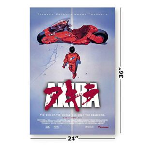 Akira - Movie Poster (2001 Re-Release - Regular Style) (Size: 24 x 36 inches)