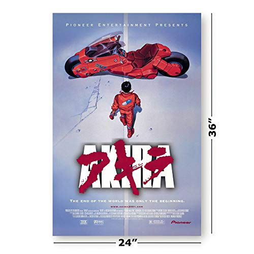 Akira - Movie Poster (2001 Re-Release - Regular Style) (Size: 24 x 36 inches)