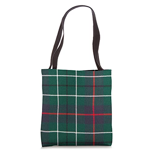 Clan Duncan Modern Tartan Plaid Scottish Tartan Tote Bag