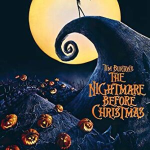 Tim Burton's The Nightmare Before Christmas - Movie Poster (Regular Style - White) (Size: 24 x 36 inches)