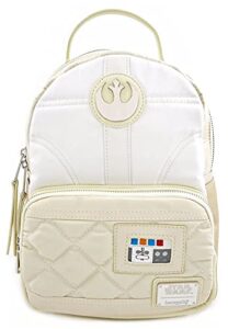 loungefly star wars princess leia hoth cosplay double strap shoulder bag