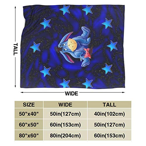 arzjqir Cartoon Blanket Soft Funny Flannel Throw Blanket for Cozy Bed Sofa 50"X 40"