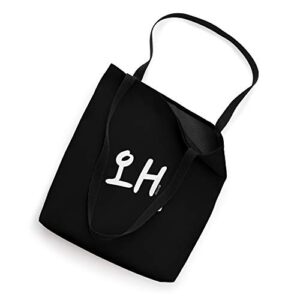 Korean Hangul Word "Why" Tote Bag