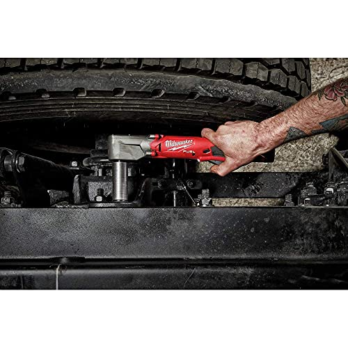 Milwaukee 2564-20 M12 FUEL Lithium-Ion 3/8 in. Cordless Right Angle Impact Wrench with Friction Ring (Tool Only)