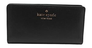 kate spade new york staci large slim bifold wallet black