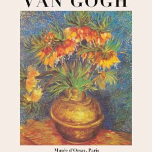 Sylvana Workshop - Van Gogh Posters and Prints Wall Art, UNFRAMED(Set of 6 Wall Decor), Fine Art Posters Prints, The Starry Night, Art Prints, Famous Posters, Famous Prints, Van Gogh Decorations… (8"x10")