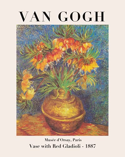 Sylvana Workshop - Van Gogh Posters and Prints Wall Art, UNFRAMED(Set of 6 Wall Decor), Fine Art Posters Prints, The Starry Night, Art Prints, Famous Posters, Famous Prints, Van Gogh Decorations… (8"x10")