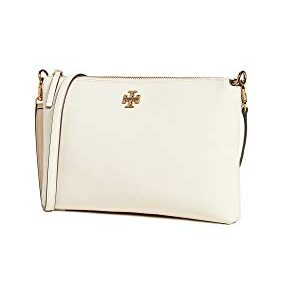 Tory Burch Women's Kira Crossbody Bag, New Cream, Off White, One Size