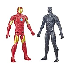 Marvel Titan Hero Series Action Figure Multipack, 6 Action Figures, 12-Inch Toys, Inspired Comics, for Kids Ages 4 and Up (Amazon Exclusive)