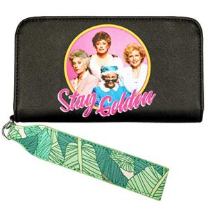 golden girls tech wallet wristlet