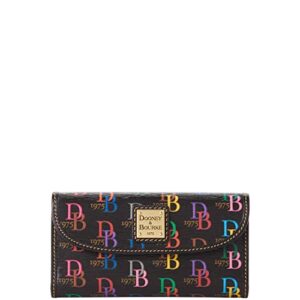 dooney & bourke db75 multi continental clutch wallet