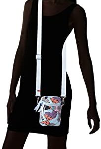 Vera Bradley Women's Cotton Small Convertible Crossbody Purse With RFID Protection, Butterfly By - Recycled Cotton, One Size