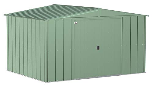 Arrow Shed Classic 10' x 8' Outdoor Padlockable Steel Storage Shed Building