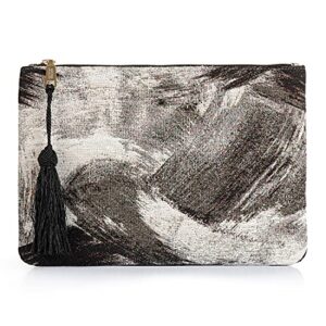 otto angelino designer women’s bohemian & fashion clutch purse – multiple slots money, cards, smartphone – ultra slim