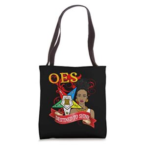 order of the eastern star oes sisterhood sistar forever tote bag