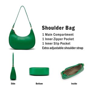 Scarleton Purses for Women, Crossbody Bags for Women, Lightweight with 2 Straps Shoulder Bag for Casual & Party, H208813 - Green