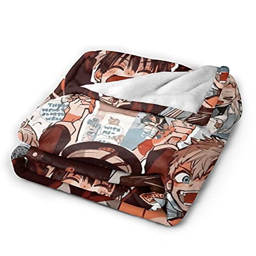 Toilet-Bound Hanako-kun Soft and Comfortable Warm Fleece Blankets Beach Blanket Picnic Blankets Throw Blankets (80"x60")