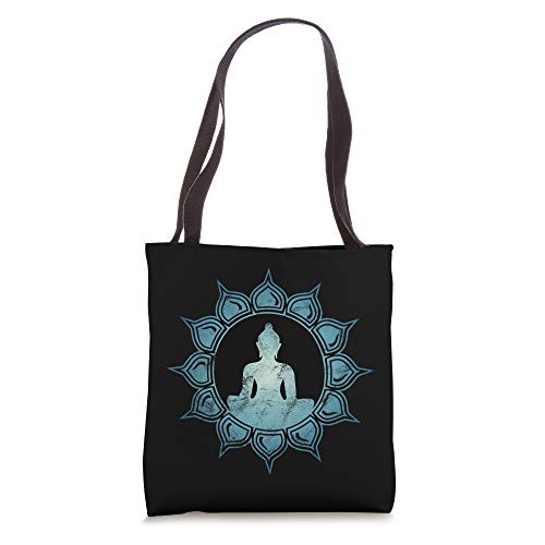 Buddha, meditation, lotus flower, buddhism, yoga, chakra Tote Bag