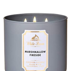 White Barn Marshmallow Fireside Candle ~ 3 Wick Jar from Bath and Body