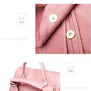 nice--buy Tassel Backpack PU Leather Shoulder Bag Women Fashion Backpack Casual Daypack Travel Lady Bag Crossbody Satchel Shoulder (Khaki)