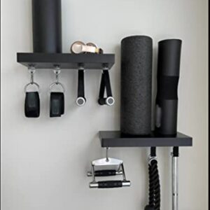 Tonal Floating Accessory Shelf (Black)