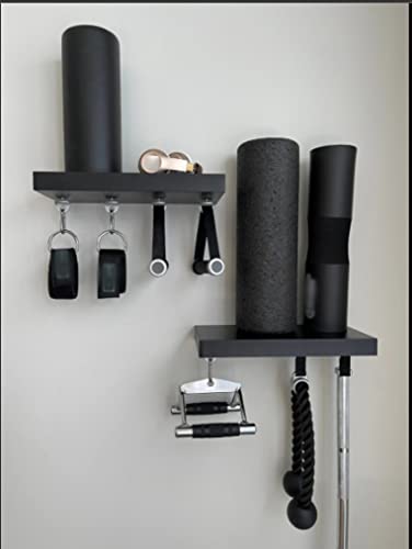 Tonal Floating Accessory Shelf (Black)