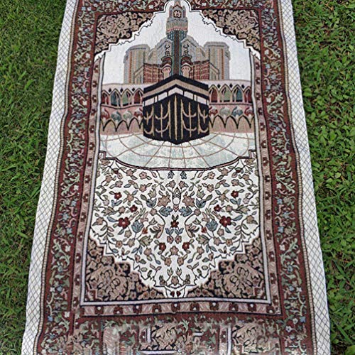 ABOOFAN Eid Muslim Prayer Mat Lesser Bairam Comfortable Prayer Rug Portable Prayer Rug Ramadan Gifts