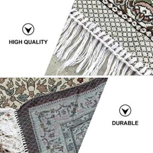 ABOOFAN Eid Muslim Prayer Mat Lesser Bairam Comfortable Prayer Rug Portable Prayer Rug Ramadan Gifts