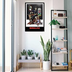 Gorillaz - Music Poster (Plastic Beach/Family Portrait) (Size: 24" x 36")