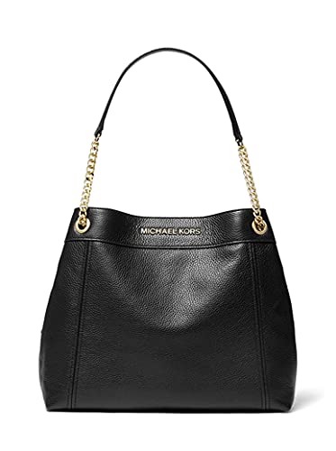 Michael Kors Jet Set Item Large Chain Shoulder Tote - Black