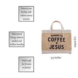 Creative Brands Market Tote, Coffee & Jesus