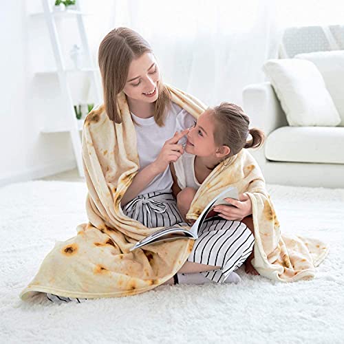 Cheese Pizza Blanket 270 GSM Digital Printing Adult and Child Flannel Blanket with Soft and Comfort Texture