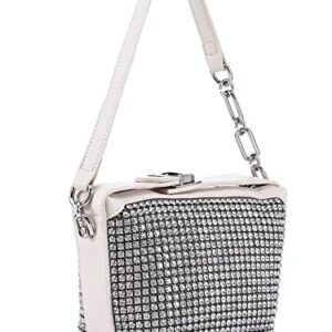 Beilaidisi Womens Crystal Rhinestone Shoulder Handbag Top Handle Hobo Tote Bags Leather Crossbody Bag