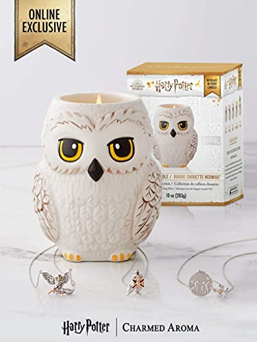 Charmed Aroma Harry Potter Hedwig Owl Candle Necklace Collection