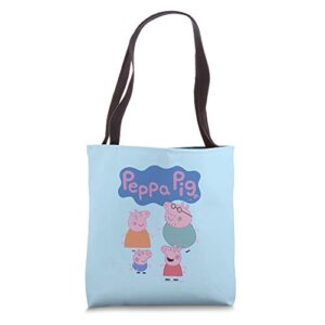 Peppa Pig Family Logo Tote Bag