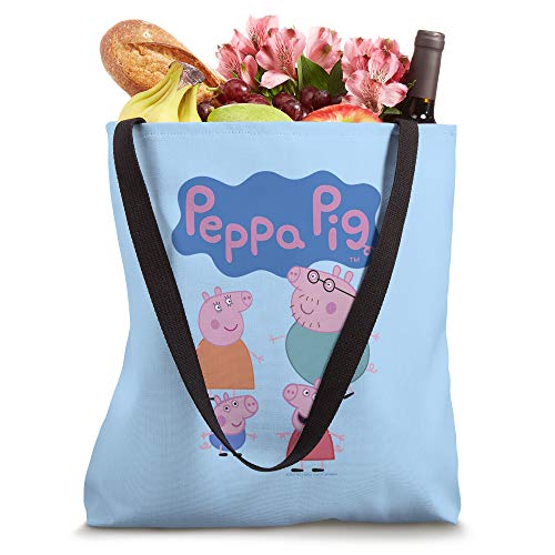 Peppa Pig Family Logo Tote Bag