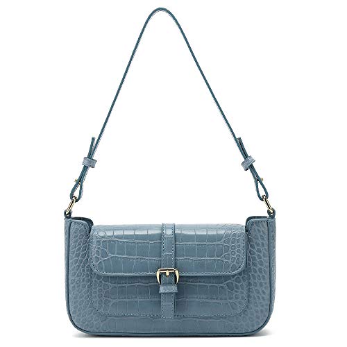 Scarleton Crossbody Bags for Women, Purses for Women, Lightweight Shoulder Bag Purse, Crossbody Bag with 2 Straps, H208761 - Blue