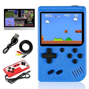 handheld game for children, portable retro video game with 500 classic fc games 2.8-inch color screen, retro mini game, support tv connection & two players