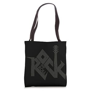 rock and roll retro rock music vintage rocker men tote bag