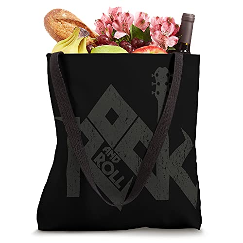 Rock and Roll Retro Rock Music Vintage Rocker Men Tote Bag