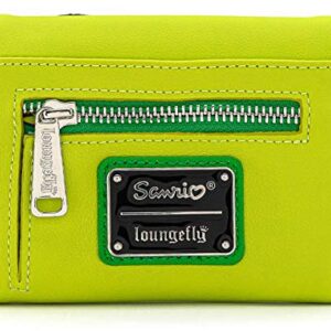 Loungefly x Sanrio Hello Kitty Keroppi Cosplay Tri-fold Wallet (Green, One Size)