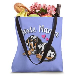 Dapple Dachshund Tote Bag