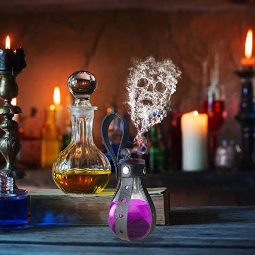 Myuilor Adult's Witch Wizard Dark Magic Potion Bottle Black