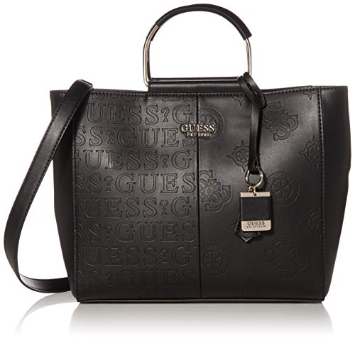 GUESS Satchel, Top Handle, Black