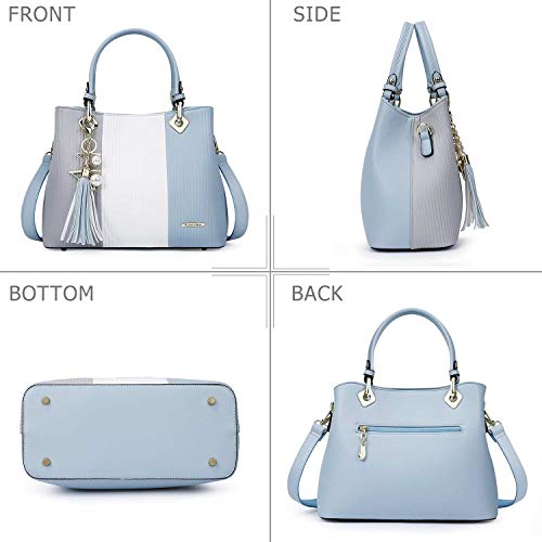 Handbags for Women with Multiple Internal Pockets in Pretty Color Combination