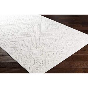 Artistic Weavers Ivor Outdoor Textured Area Rug,5'3" x 7'3",Cream