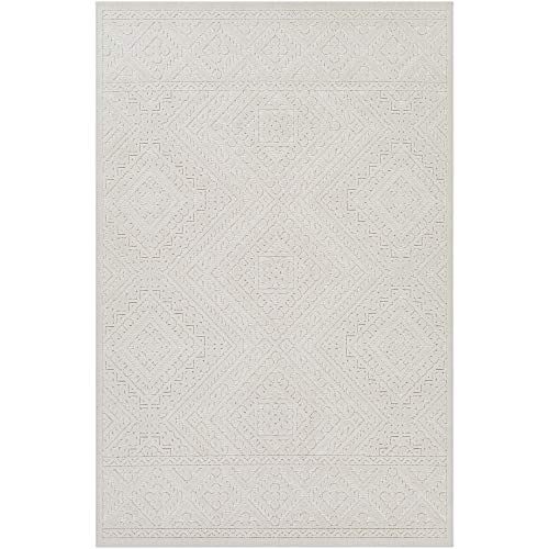 Artistic Weavers Ivor Outdoor Textured Area Rug,5'3" x 7'3",Cream